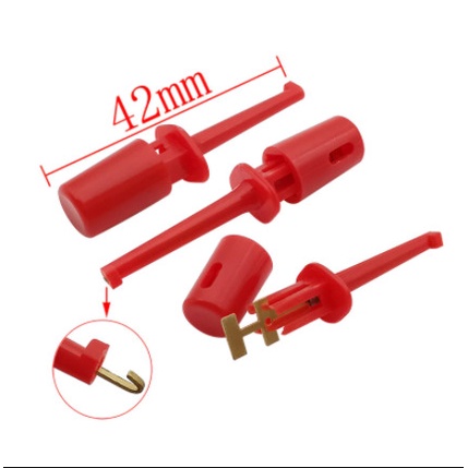 Jual Test Clip / Hook Clip Connector / Test Probe / Clip PCB 42mm ...
