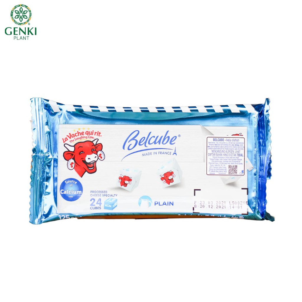 Jual Belcube Cheese for Baby (Plain) / Keju MPASI - 125 g (24 cubes ...