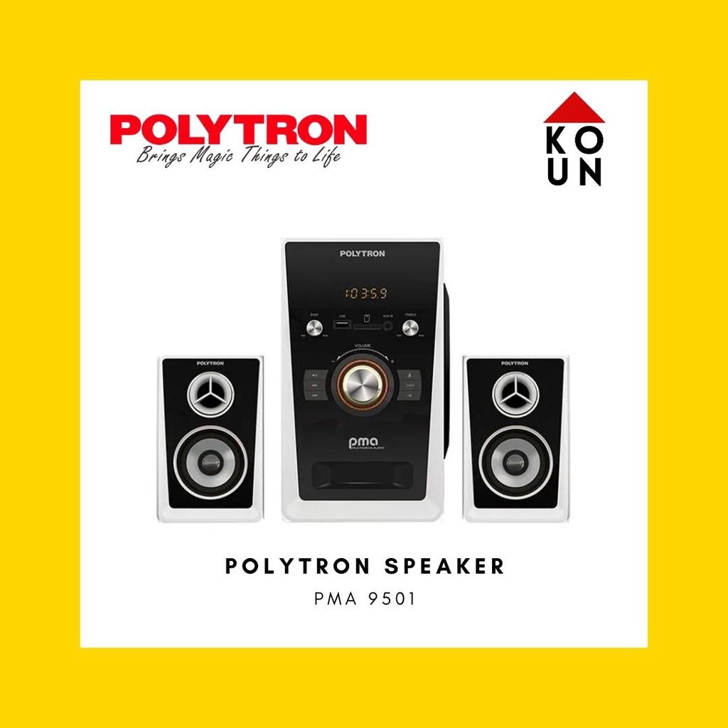 Jual (COD READY) (HARGA PROMO) SPEAKER POLYTRON PMA 9501 / PMA9501 ...