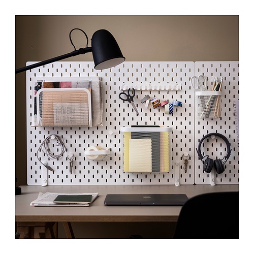 Jual SKADIS CONNECTOR Konektor aksesoris papan gantung memo berlubang ...