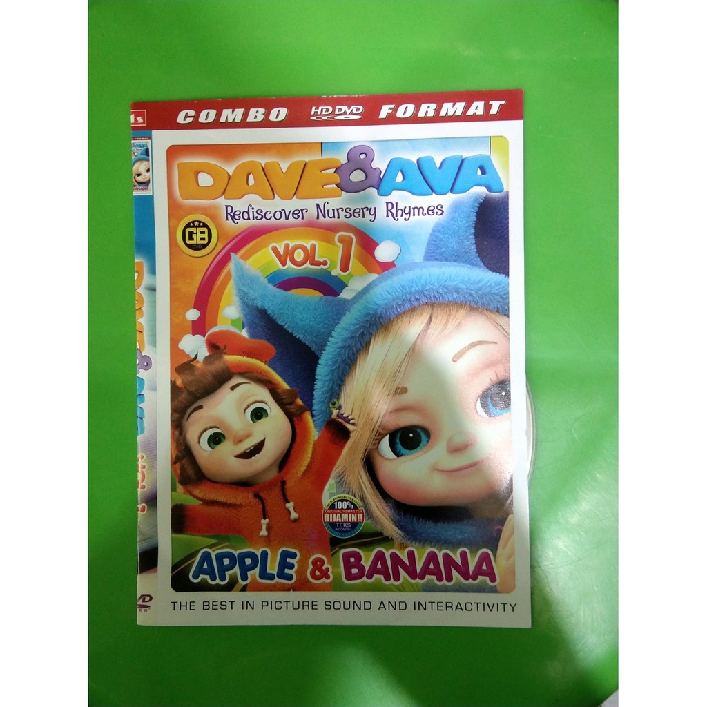 Jual KASET PROMOO DVD anak kartun animasi terpopuler dave ava | Shopee ...