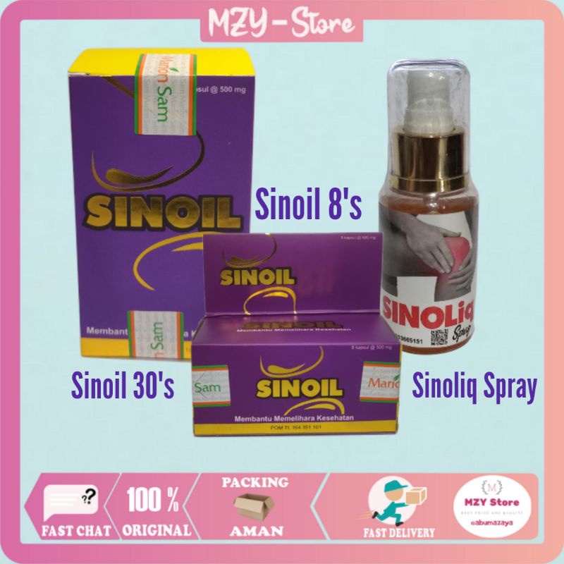 Jual Sinoil Kapsul Sinoliq Spray Atasi Nyeri Sendi dan Pengapuran Sendi ...