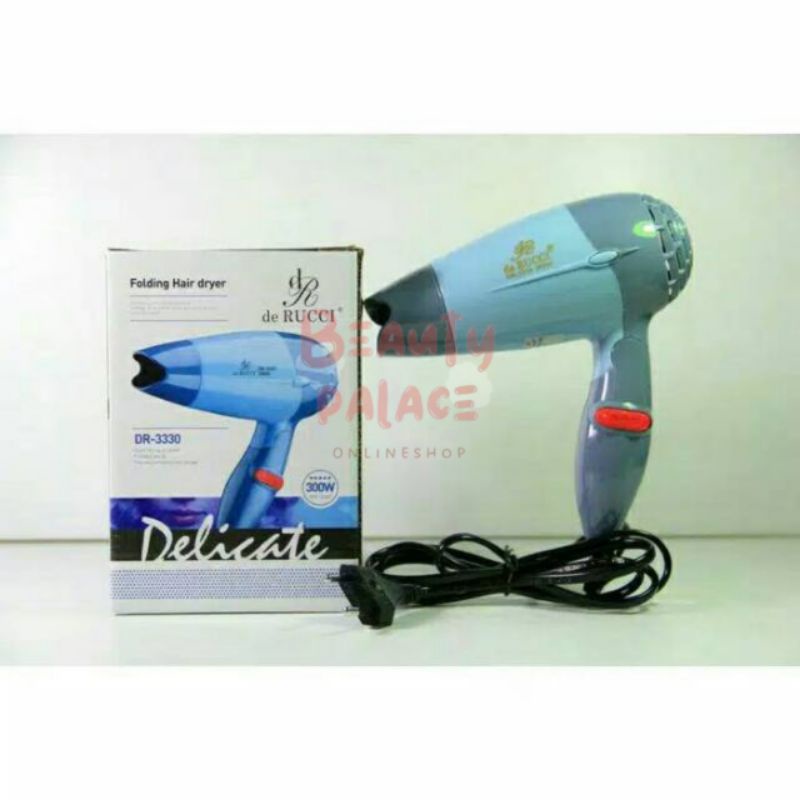 Jual Hair Dryer Mini De Rucci (DR-3330) | Shopee Indonesia