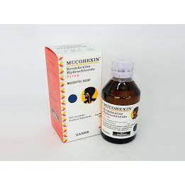 Jual MUCOHEXIN SIRUP/120ML/OBAT BATUK BERDAHAK/MELEGAKAN TENGGOROKAN ...