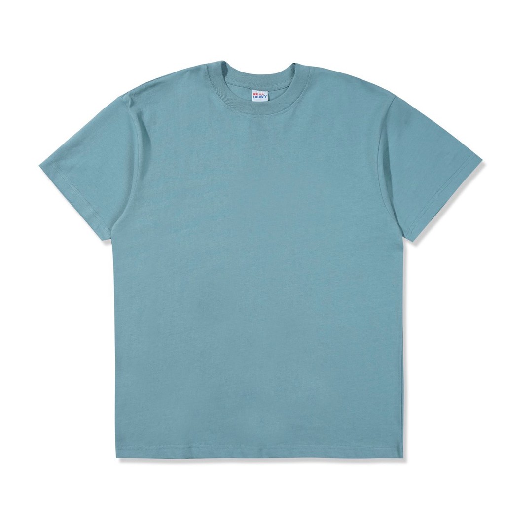 Jual Real Heavy - Basic Tshirt Smokey Blue | Shopee Indonesia