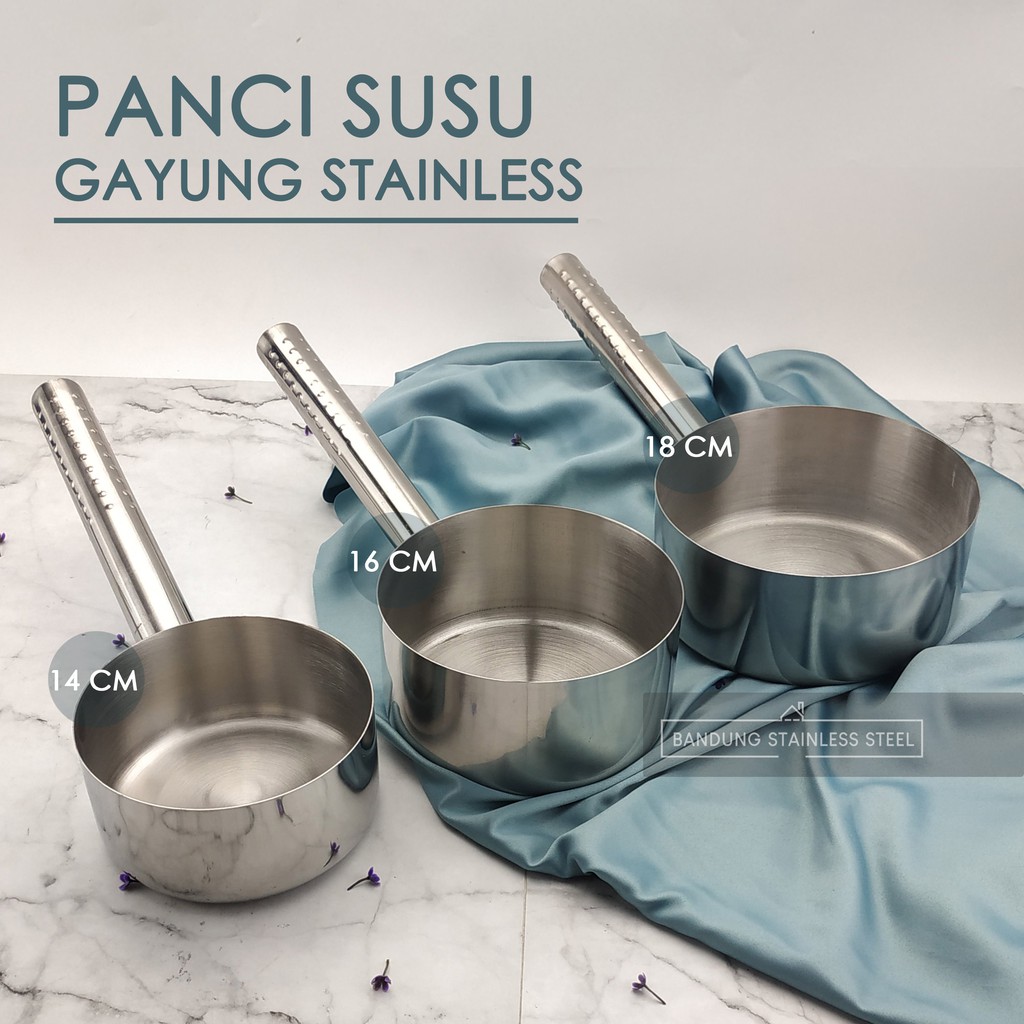Jual Gayung stainless steel panci susu | Shopee Indonesia