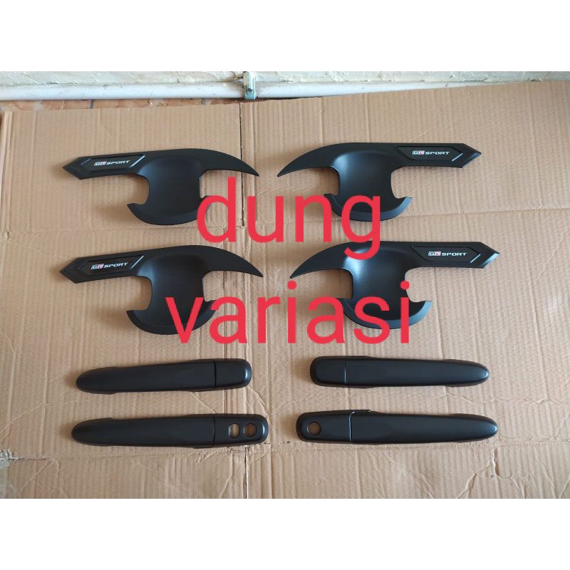 Jual paket outer handle all new rush Terios gr sport hitam chrome 2020,2022 | Shopee Indonesia