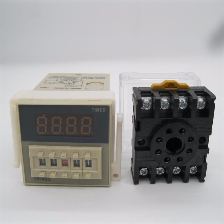 Jual DH48S-2Z AC 220V Digital Programmable Timer Delay Relay | Shopee ...