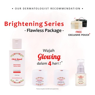 Jual Click House Brightening Series - Flawless Package | Shopee Indonesia