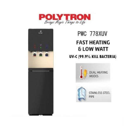 Jual Dispenser Polytron PWC 778XUV Galon Bawah PWC778XUV PWC 778 ...