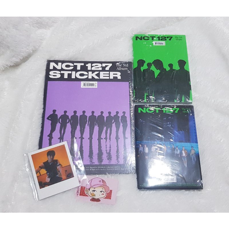 Jual NCT 127 - STICKER ALBUM SET (POLAROID EVENT) | Shopee Indonesia