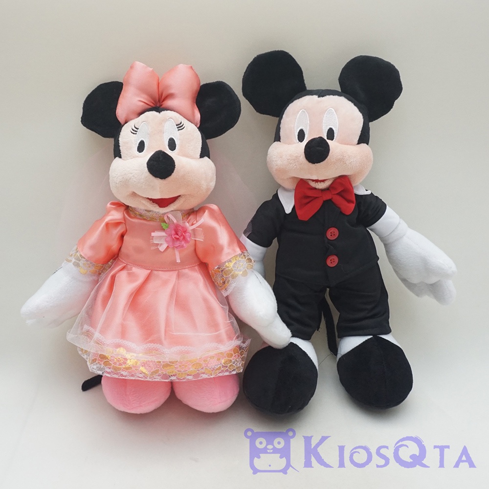 Jual Boneka wedding mickey and minnie mouse couple large JUL | Shopee ...