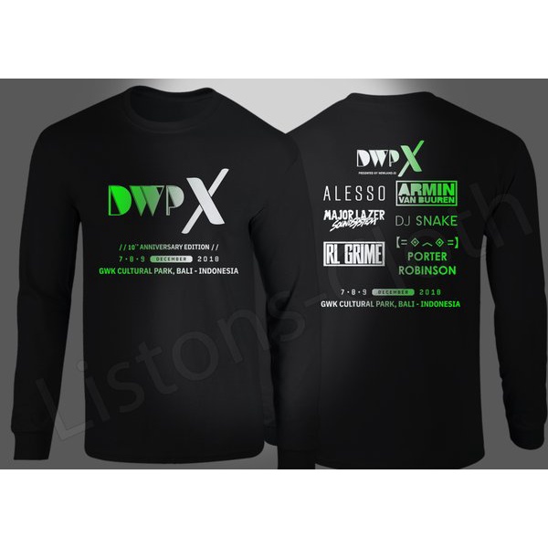 Jual DI JUAL KAOS DWPX DWP 2018 X 10TH ANNIVERSARY EDITION BAJU DJ DJAKARTA | Shopee Indonesia