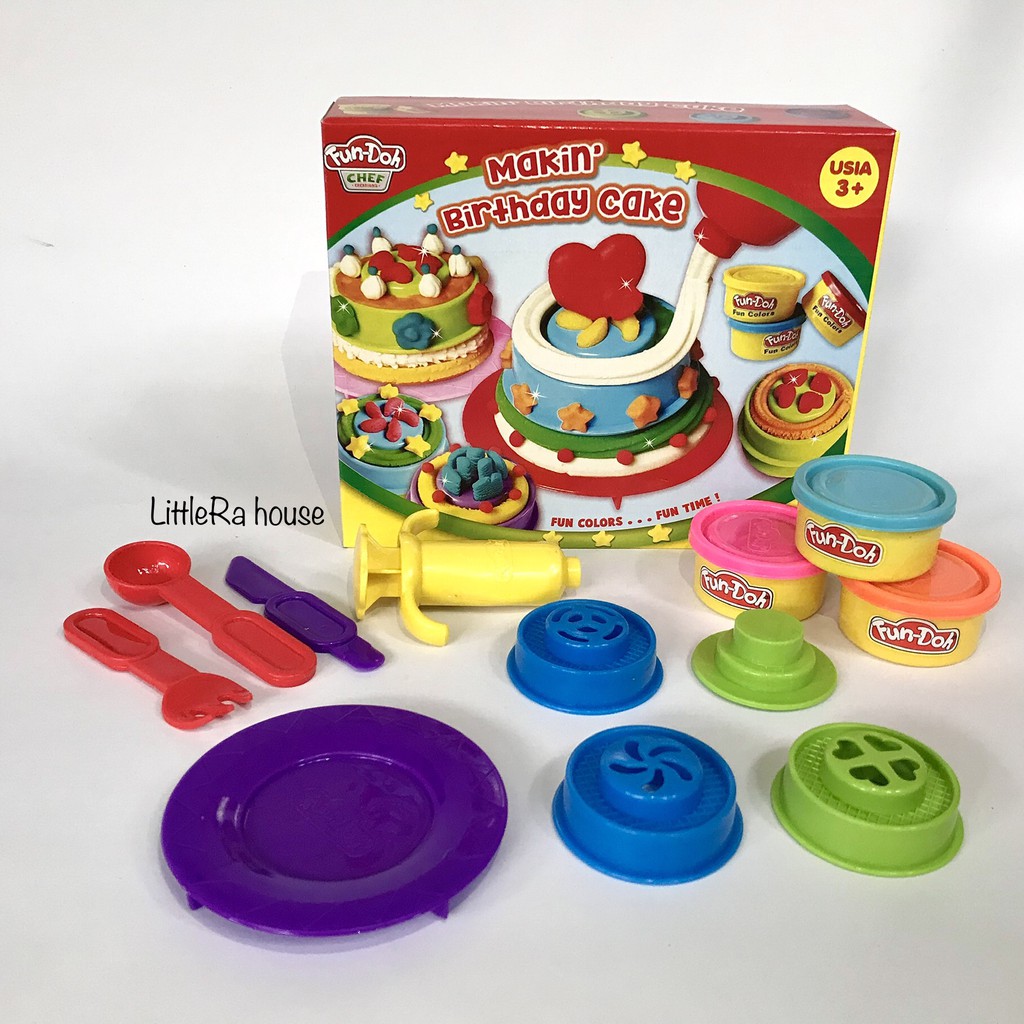 Jual Mainan Membuat Kue Tart Ulang Tahun Anak | Mainan Kue Ultah ...