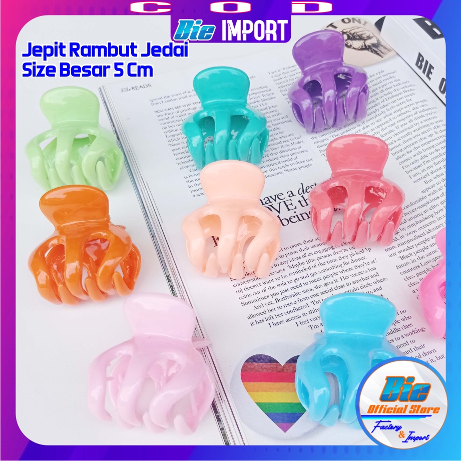 Jual Jepit Jedai Bangkok Besar 5Cm Bahan Tebal Kualitas Ekspor / Jepit ...