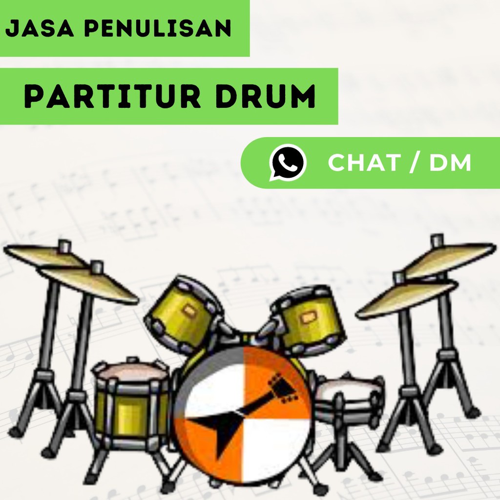 Jual Partitur Penulisan Drum | Shopee Indonesia