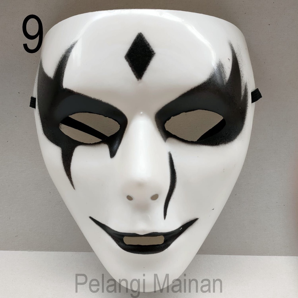 Jual Topeng Polos - Corak Murah Kualitas KW - Topeng Kabuki Corak ...
