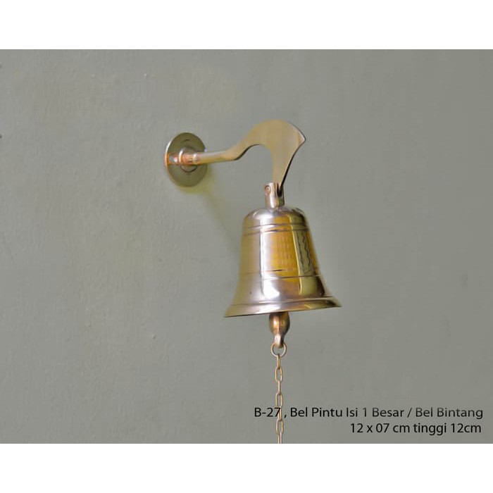 Jual Lonceng Pintu Pagar Kuningan Kuningan | Shopee Indonesia