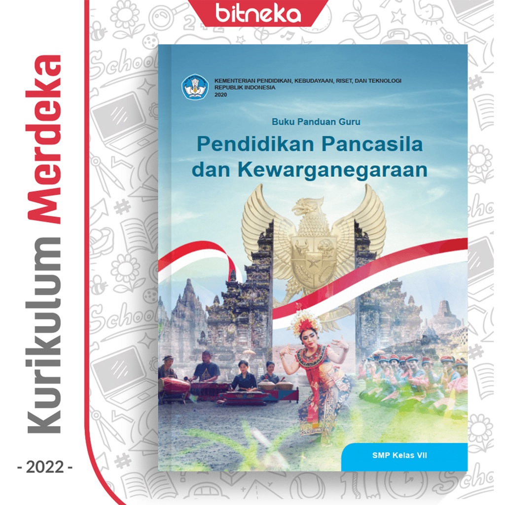 Jual Buku Panduan Guru Pendidikan Pancasila dan Kewarganegaraan PPkn SMP/MTS Kelas 7 Kurikulum ...
