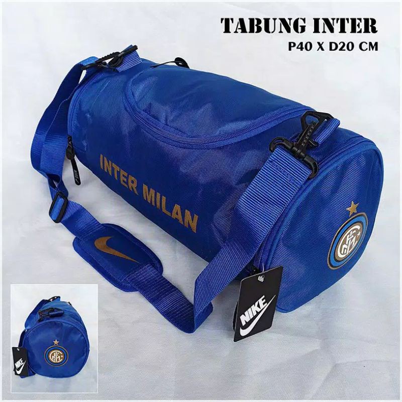 Jual tas slempang tabung inter milan | Shopee Indonesia