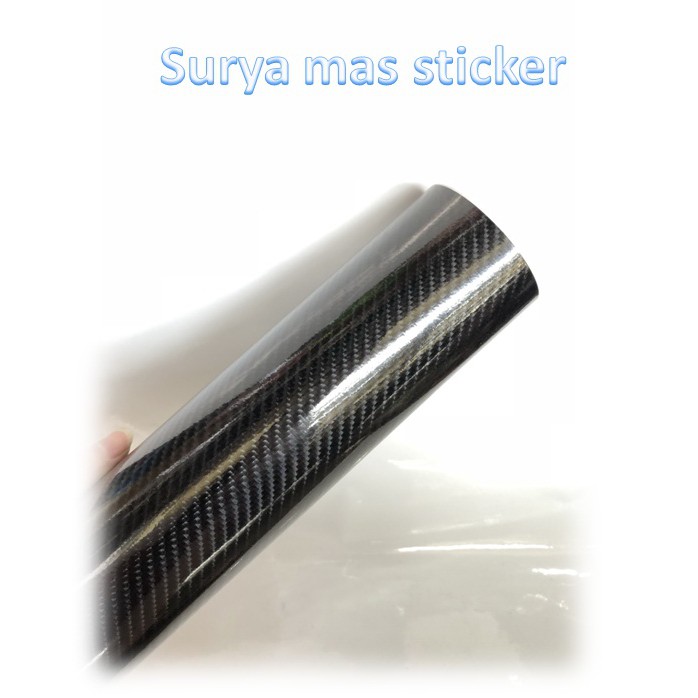 Jual stiker karbon motor sticker motor skotlet karbon 6D UK 45 CM ...