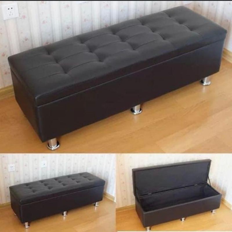 Jual sofa box storage minimalis kulit kain | Shopee Indonesia