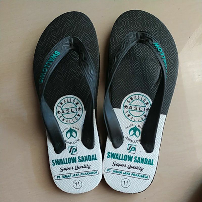 Jual Sandal jepit swallow retro, retro male,sandal jepit swallow cowok ...