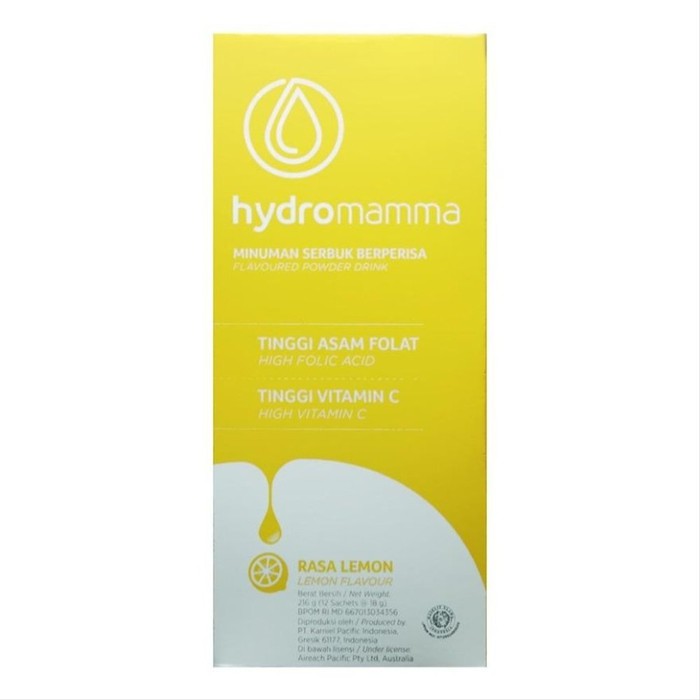 Jual Hydromamma Minuman Bernutrisi Asam Folat dan Vitamin C | Shopee ...