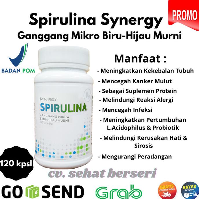 Jual Vitamin B12 Spirulina Sumber Suplemen Gizi Baik Bagi Vegetarian ...