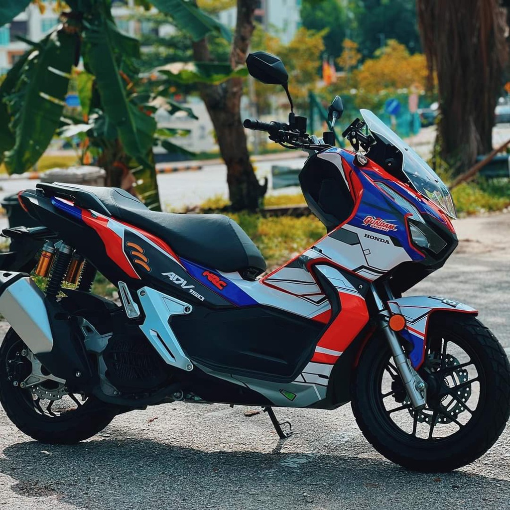 Jual Decal Sticker Stiker Striping Honda ADV 150 Full Body Motif gundm ...