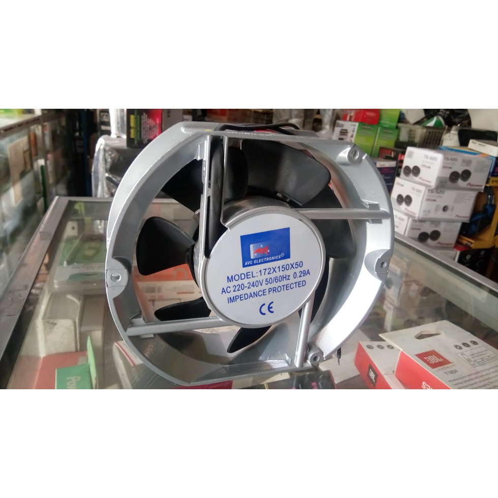 Jual KIPAS COOLING FAN BESI BESAR 17.2 X 15CM AC 220V | Shopee Indonesia