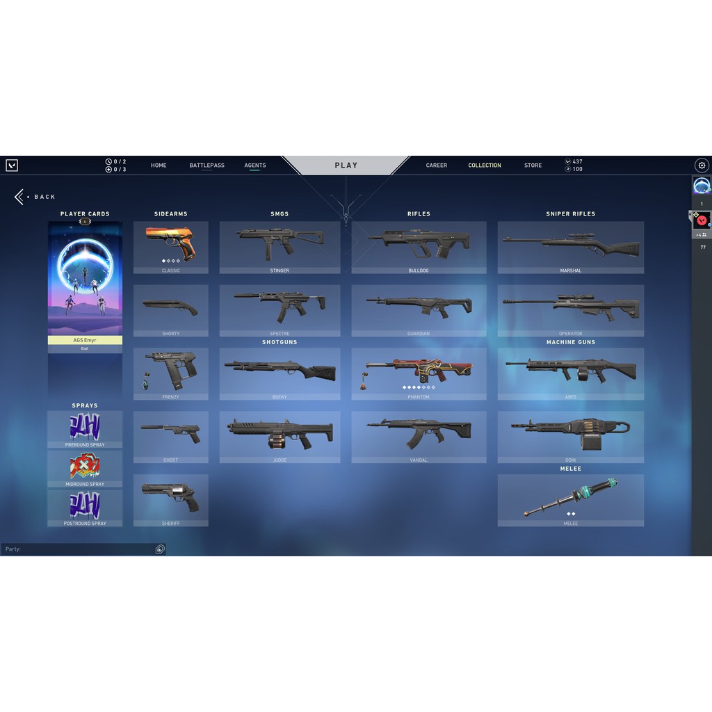 Jual Akun Valorant Oni Phantom + Gravitational Baton + All Agent ...