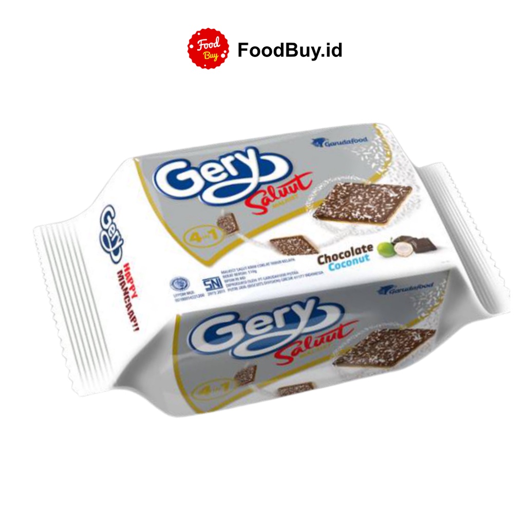 Jual Gery Saluut Malkist Chocolate Coconut 105 gr | Shopee Indonesia
