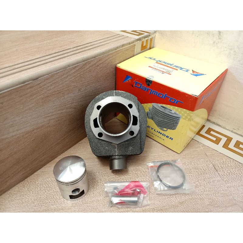 Jual blok block cylinder mesin danmotor lobang 2 vespa vbb super ...