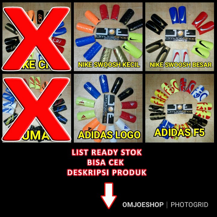 Jual Deker Futsal/dekker bola/decker/shin guard Bola Nike | Shopee ...