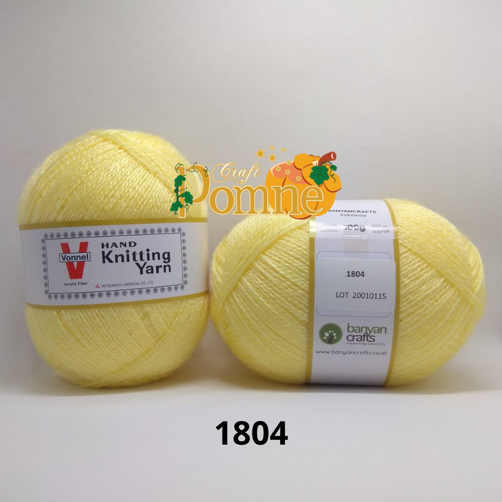 Jual Benang Rajut Wol Lokal VONNEL - Siet Yarn (100gr 800m) | Shopee ...
