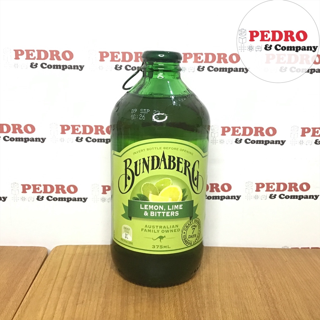 Jual Bundaberg LEMON LIME BITTERS drink 375 ml - soda minuman ...