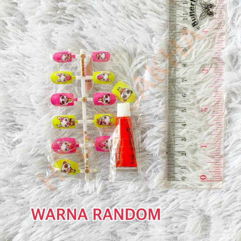 Jual MAINAN KUKU PALSU ANAK-ANAK SET LENGKAP DENGAN LEM NYA BAGUS LUCU ...