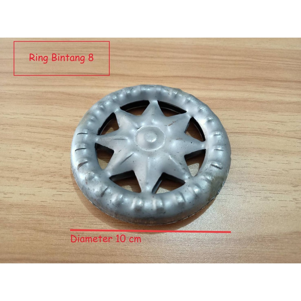 Jual Ring Bintang 8 - Ornamen Pagar 2 sisi / muka | Shopee Indonesia