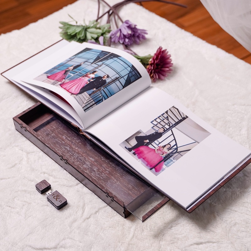 Jual 8RP PHOTOBOOK WITH ACRYLIC BOX Kotak Kayu Akrilik MAGAZINE ALBUM ...