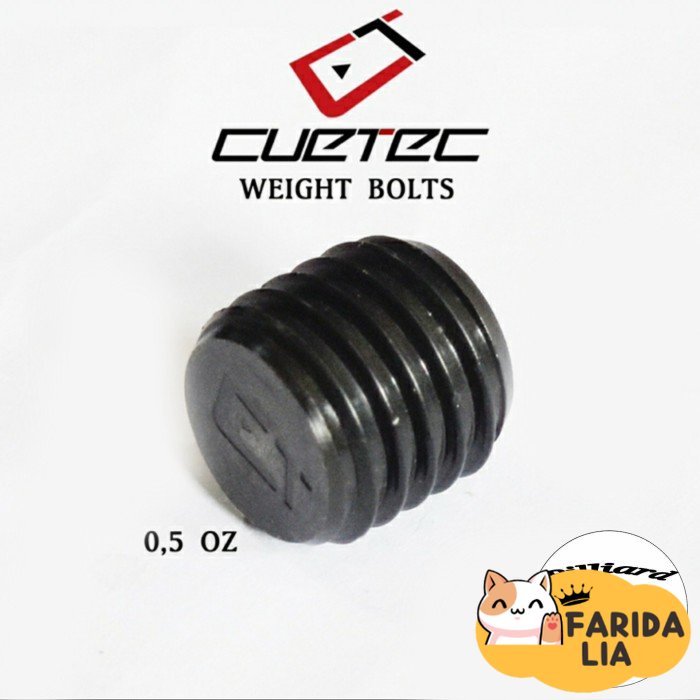 Jual Cuetec Weight Bolt - 0,5 Oz | Baut Pemberat Stick Billiard ...