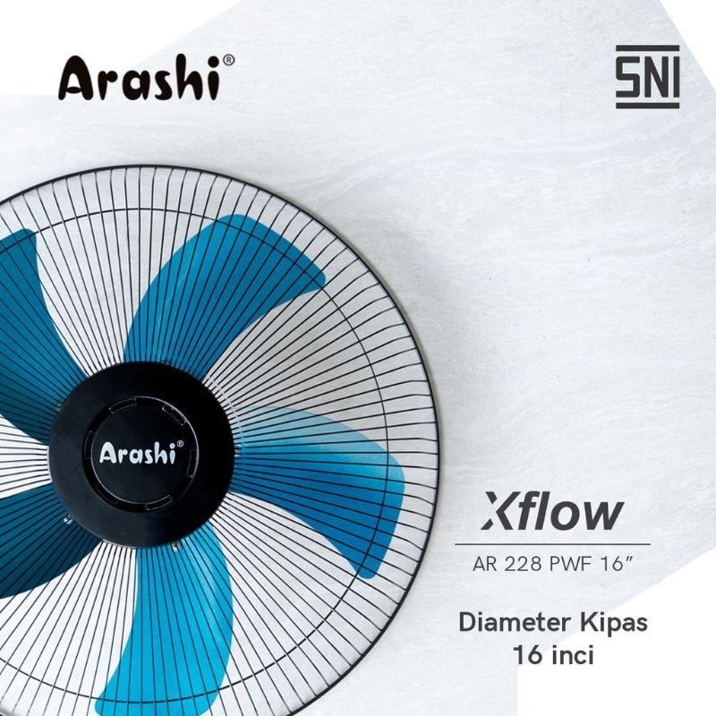 Jual Kipas Dinding 16 inci Xflow Arashi | Shopee Indonesia