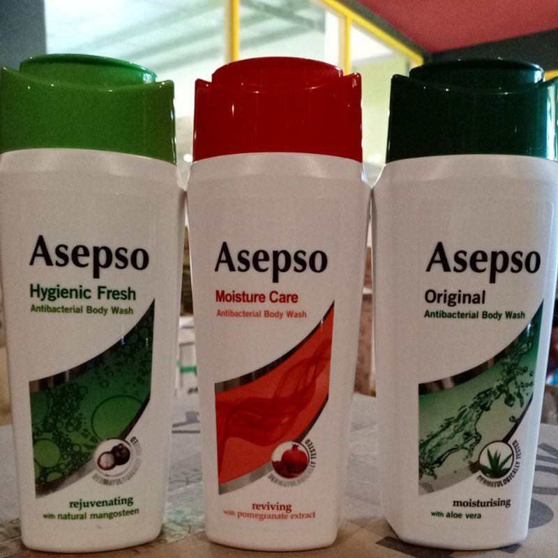 Jual Asepso Antibacterial Body Wash 250ml | Shopee Indonesia