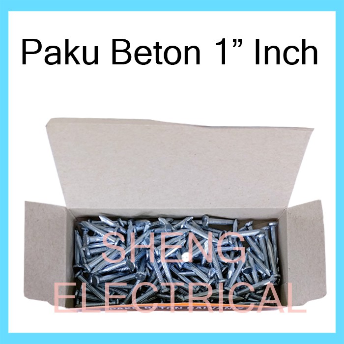 Jual Paku Beton 1" Galvanis Daichi 1 Inch inci 1in 2,5 cm 2.5cm 2.5 cm ...