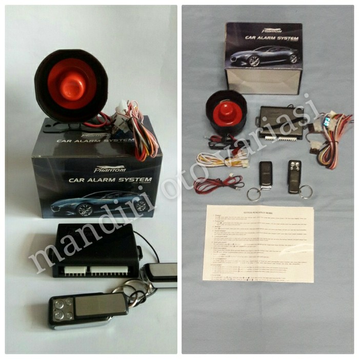 Jual alarm mobil phantom model sleeding | Shopee Indonesia