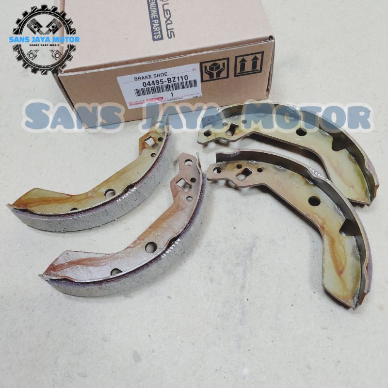 Jual Brake Shoe - Kampas Rem Belakang Agya Ayla Original 1set | Shopee ...