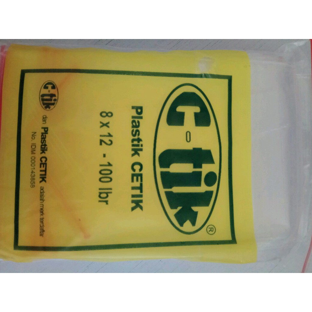 Jual PLASTIK KLIP 8x12 CM ISI 100 PCS/PLASTIK CETIK | Shopee Indonesia