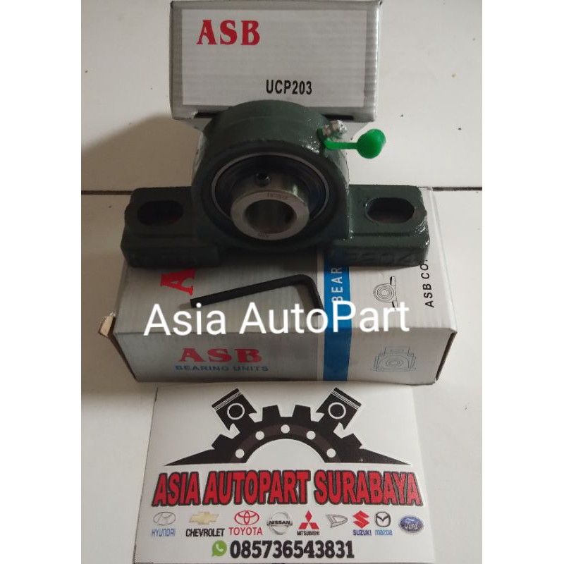 Jual Pillow Block UCP 203 AS 17 mm ASB | Shopee Indonesia