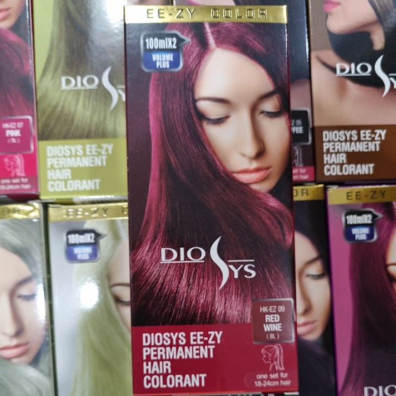 Jual Y2000/Diosys Cat Rambut/ Pewarna Rambut Permanen/ Hair Colouring ...
