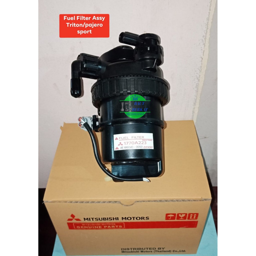 Jual fuel filter assy pajero sport fuel filter assy triton pompa solar ...